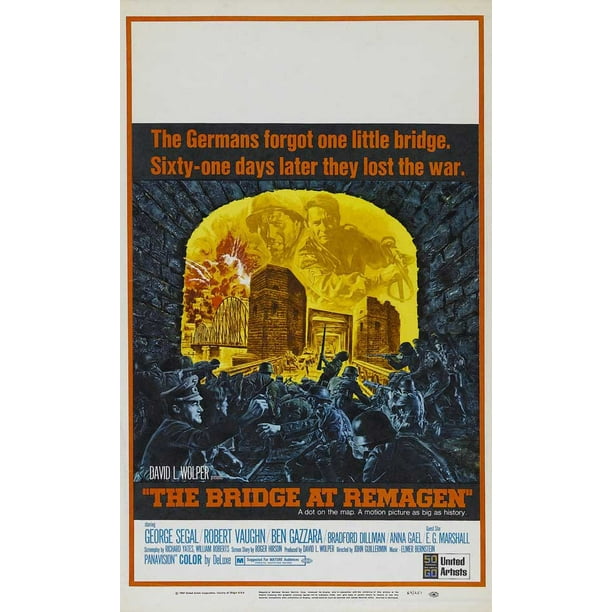 The Bridge at Remagen - movie POSTER (Style C) (11" x 17") (1969 ...