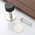 1PCS Rubber Door Stop 40mm/60mm/80mm/100mm Stainless Steel Silent Anti ...