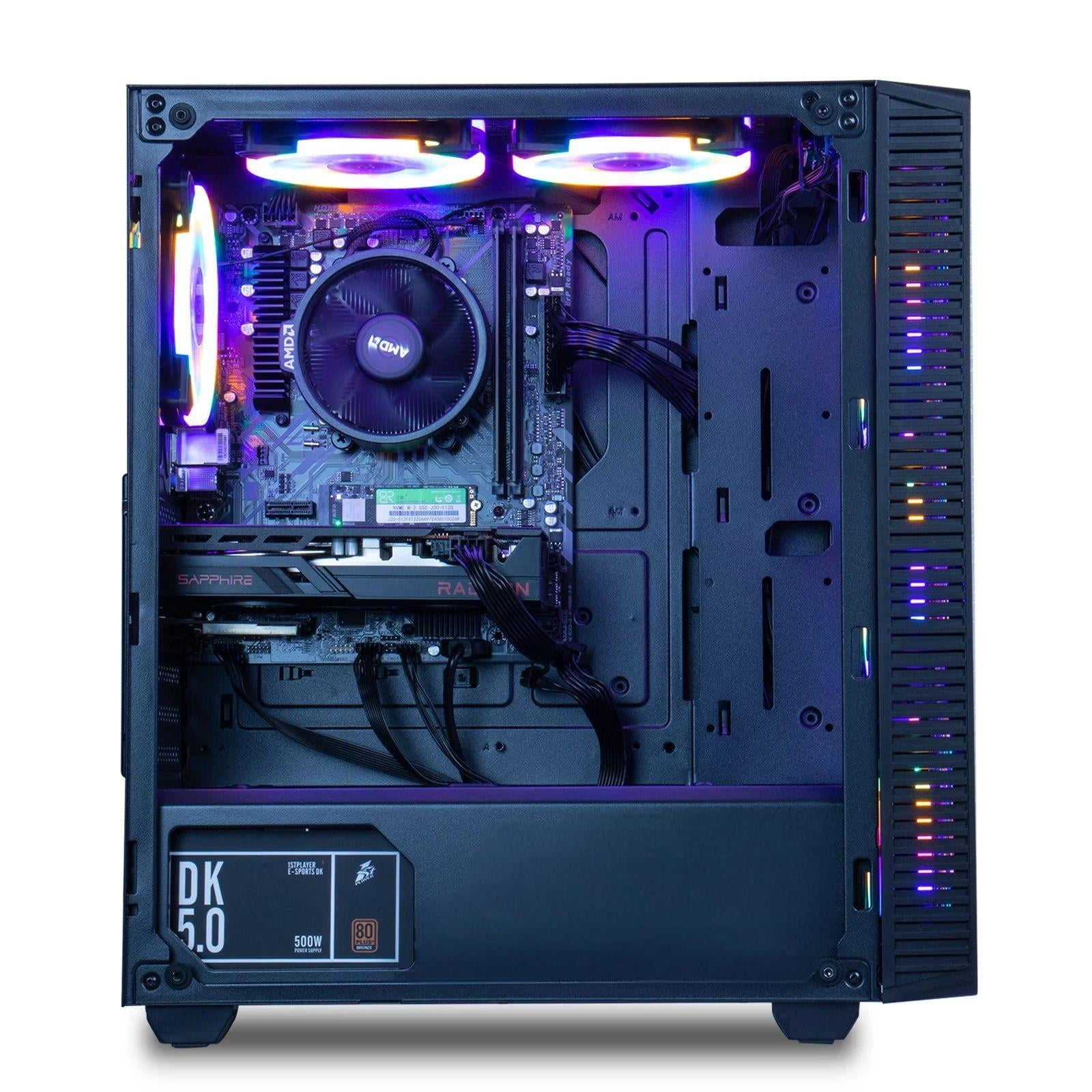 MXZ Gaming PC Desktop, AMD Ryzen 5 4500, GTX1660S, 16GB DDR4 MXZ Gaming PC Desktop, AMD Ryzen 5 4500, GTX1660S, 16GB DDR4