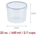 kmek7-Lock & Lock Easy Essentials Twist Food Storage lids/Airtight ...