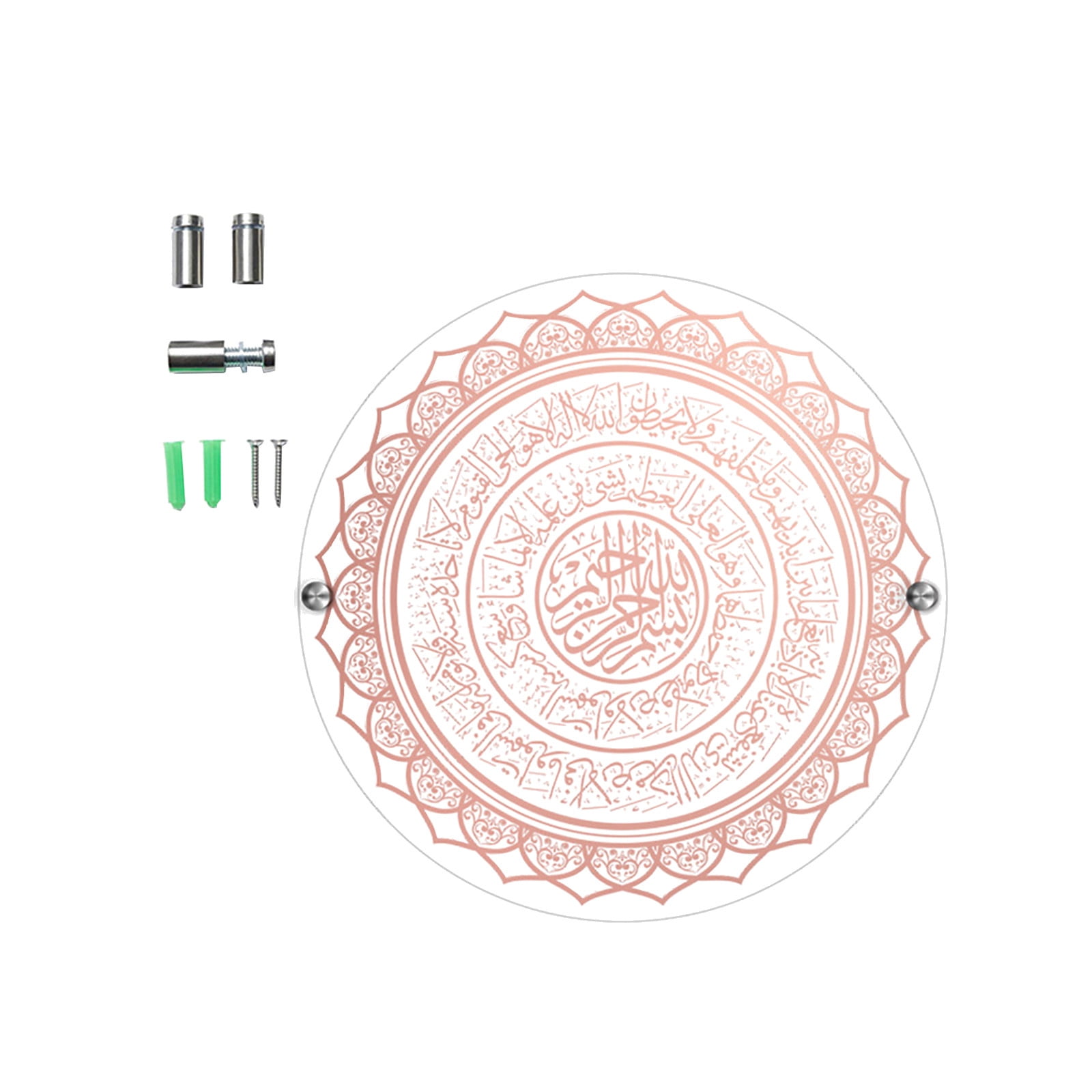 SEMIMAY Acrylic Transparent Wall Sticker Art Wall Decoration For Home ...