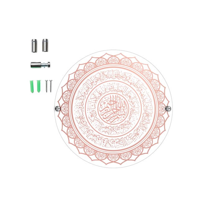 SEMIMAY Acrylic Transparent Wall Sticker Art Wall Decoration For Home ...