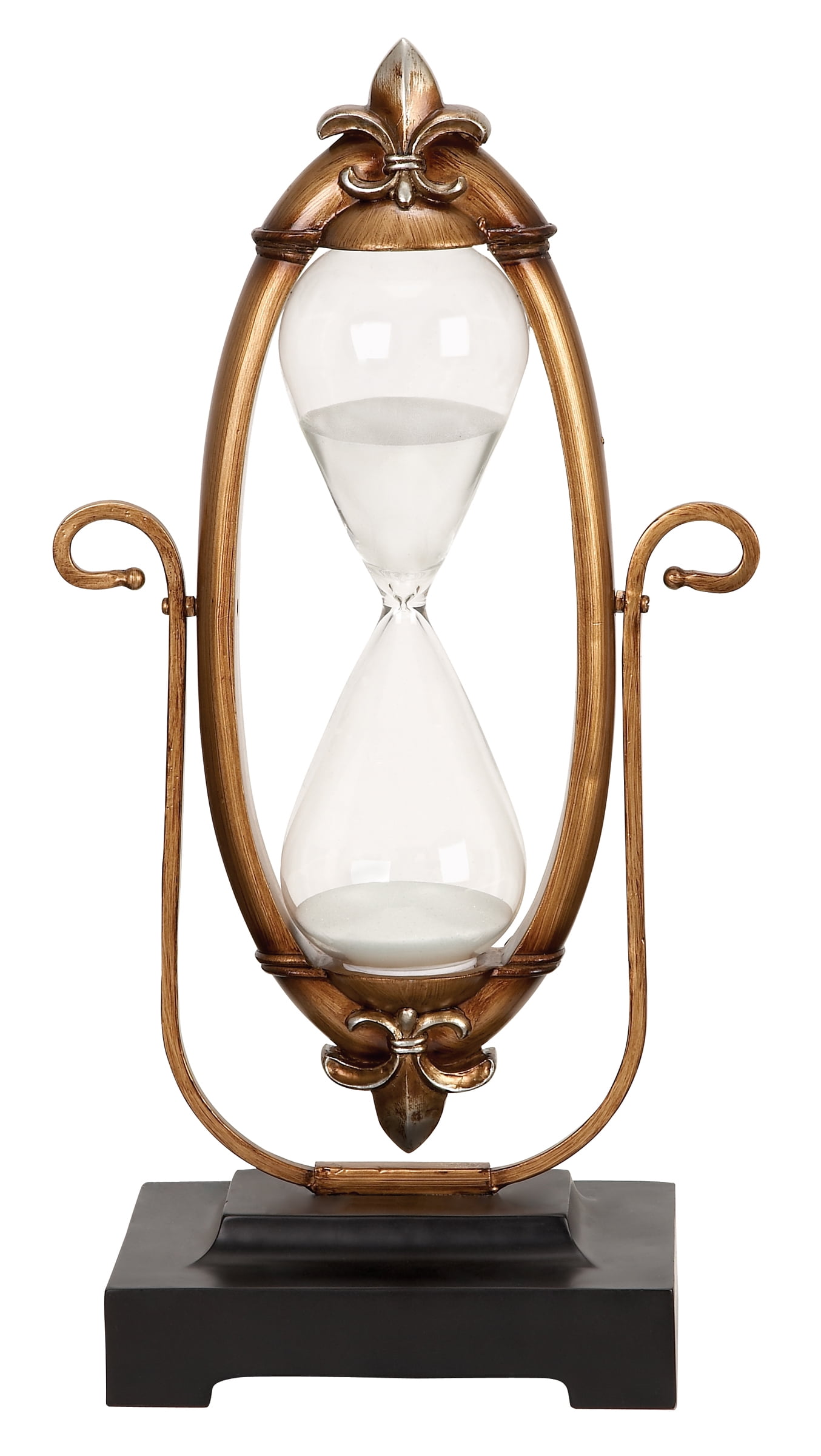 Polyresin glass 60 minutes hourglass unique nautical beach decor ...