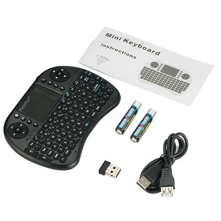 Multi-media Remote Control Touchpad Function 2.4GHz Wireless Mini Keyboard | Walmart Canada