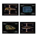 Eaglemoss Star Trek Shuttlecraft Replica Set 3 Travel Pod, Type-11 Argo ...