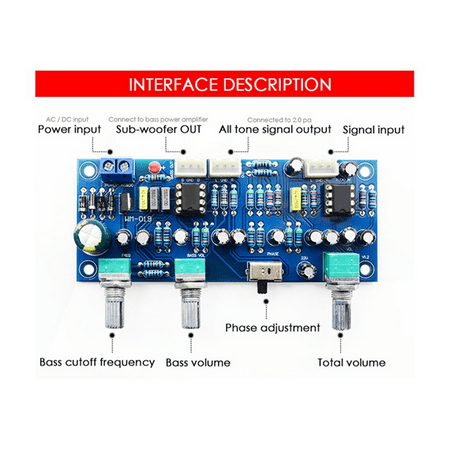 Single Supply 2.1 Triple-Channel Audiophile Subwoofer Low-Pass Filter ...