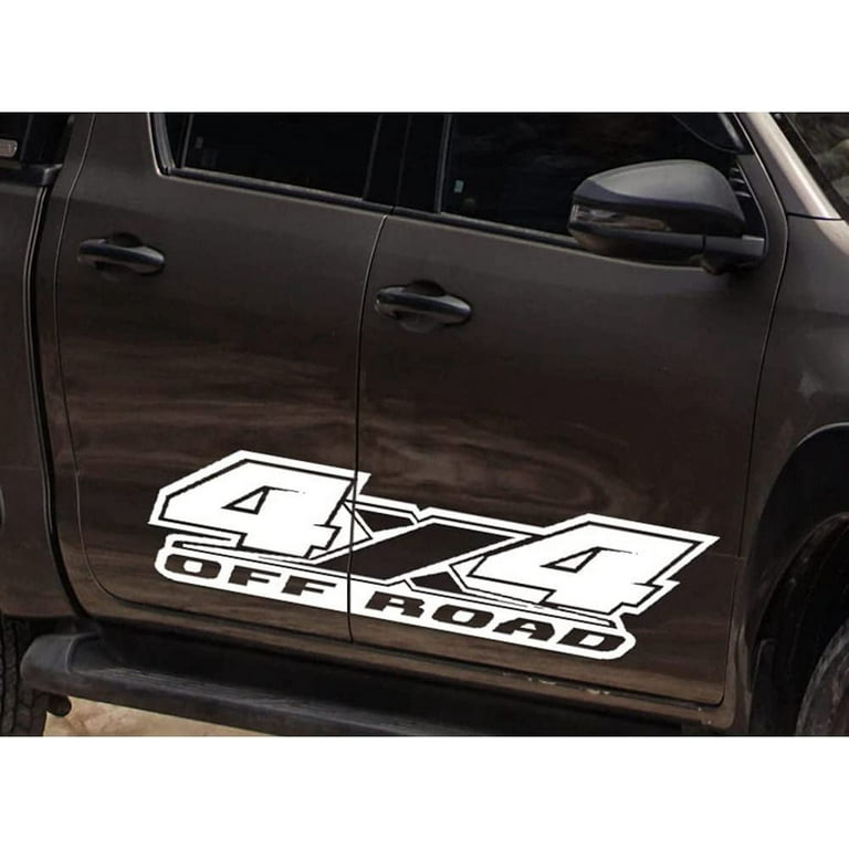 4x4 Size Stickers