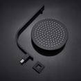 Bathroom Shower Faucet Set Shower Head with Shower Hand Spray Black Hot ...