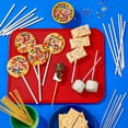 50 Count, 8 IN, White, Paper Treat Sticks, by Way To Celebrate ...