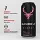 Bucked Up Energy Drink, Pink Lemonade, 12 Cans, 16 fl oz, 300mg ...