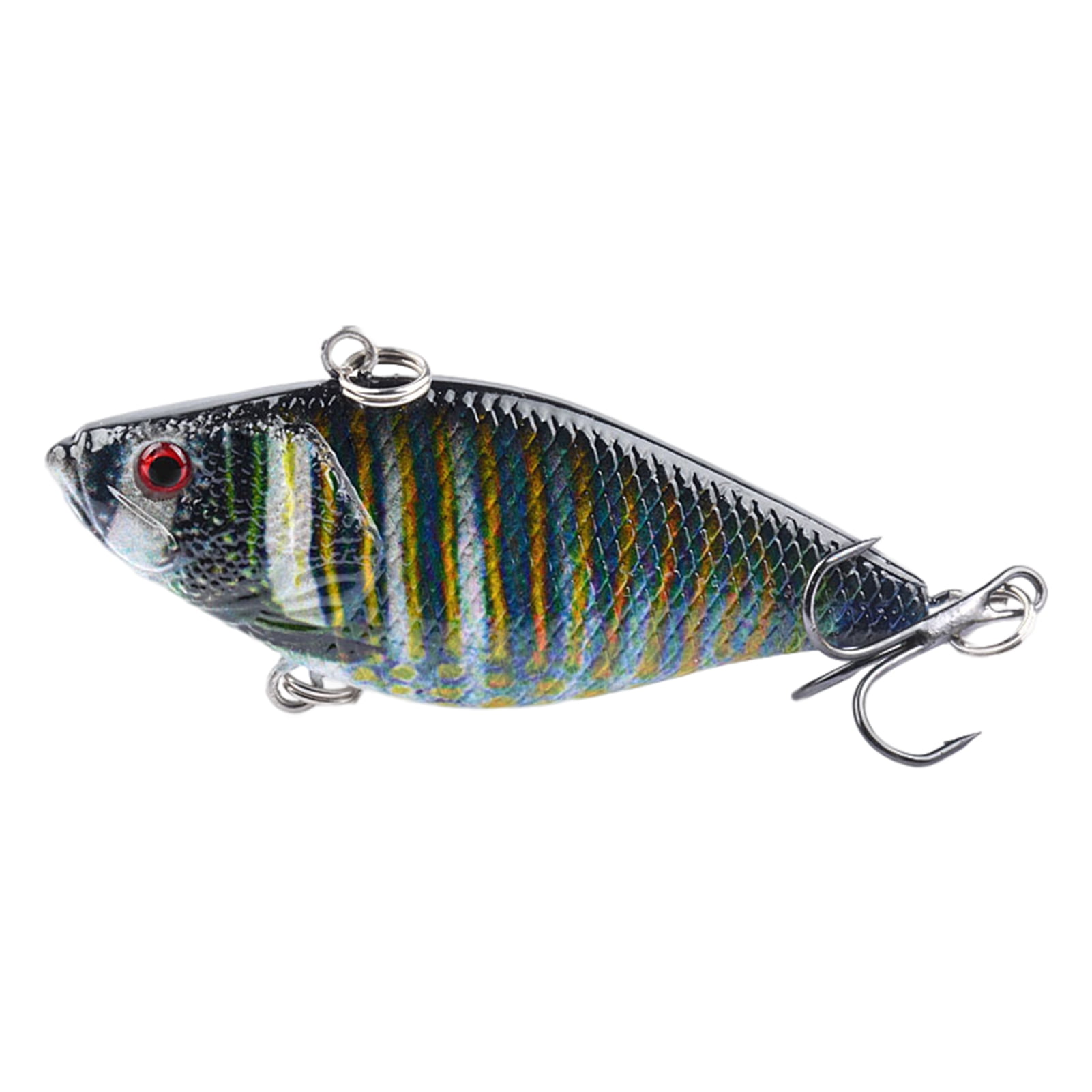 Mightlink 6.6cm/11.5g Fishing Lure 3D Simulated Fisheye Realistic Shape ...