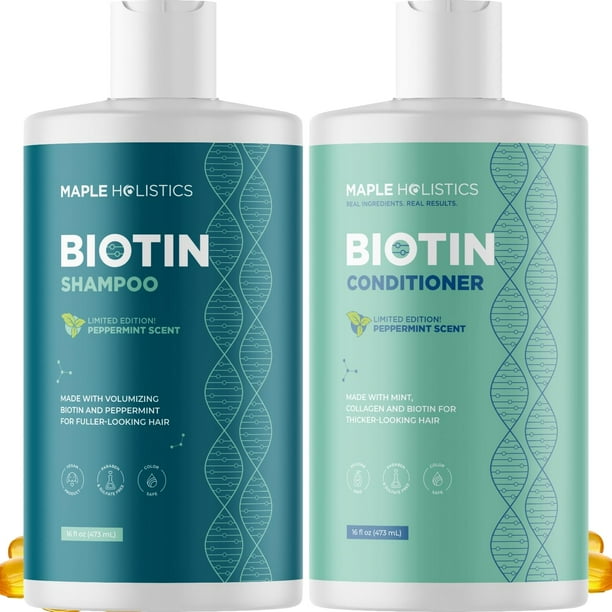 Set de champú y acondicionador Maple Holistics Volumizing | Bodega ...