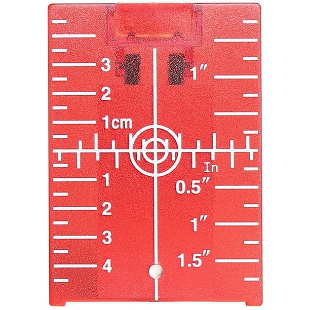 Red Laser Target, Magnetic Laser Target With Reflectors, For Use With ...