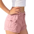 Low Rise Jean Shorts Women Stretchy Wide Leg Jeans Short Summer Casual ...