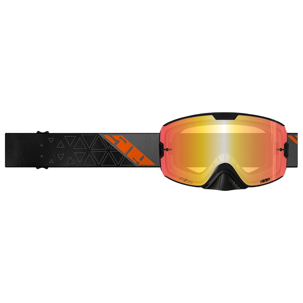 509 Kingpin Fuzion Goggles Black Fire Hextant Frame/Fire Mirror Light ...