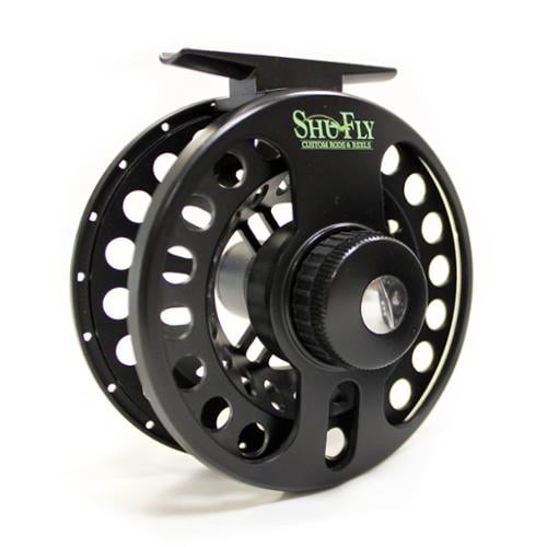 Shu-Fly Max Drag Cast Aluminum Fishing Fly Reel Multi-Colored - Walmart ...