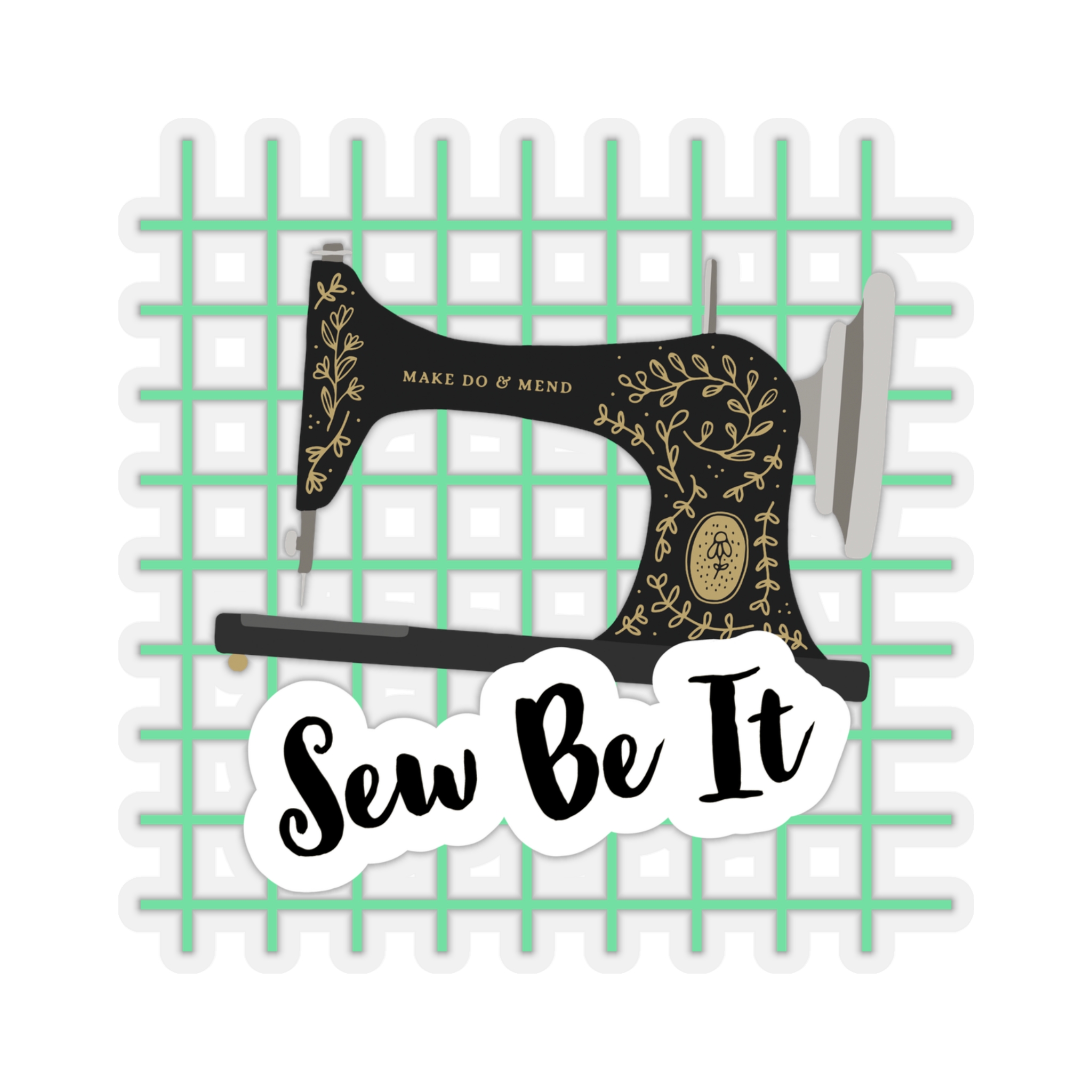 Sew Be It Kiss-Cut Stickers - Walmart.com