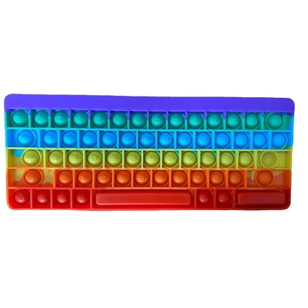 Keyboard Game, Push Bubble Popper Fidget ToyKeyboard Game, Push Bubble ...