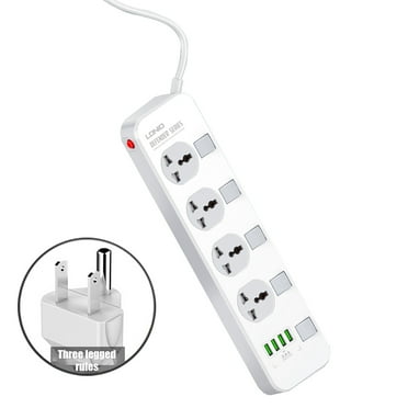 ChargeHub Powerstation 360 Surge Protector Power Strip - White ...