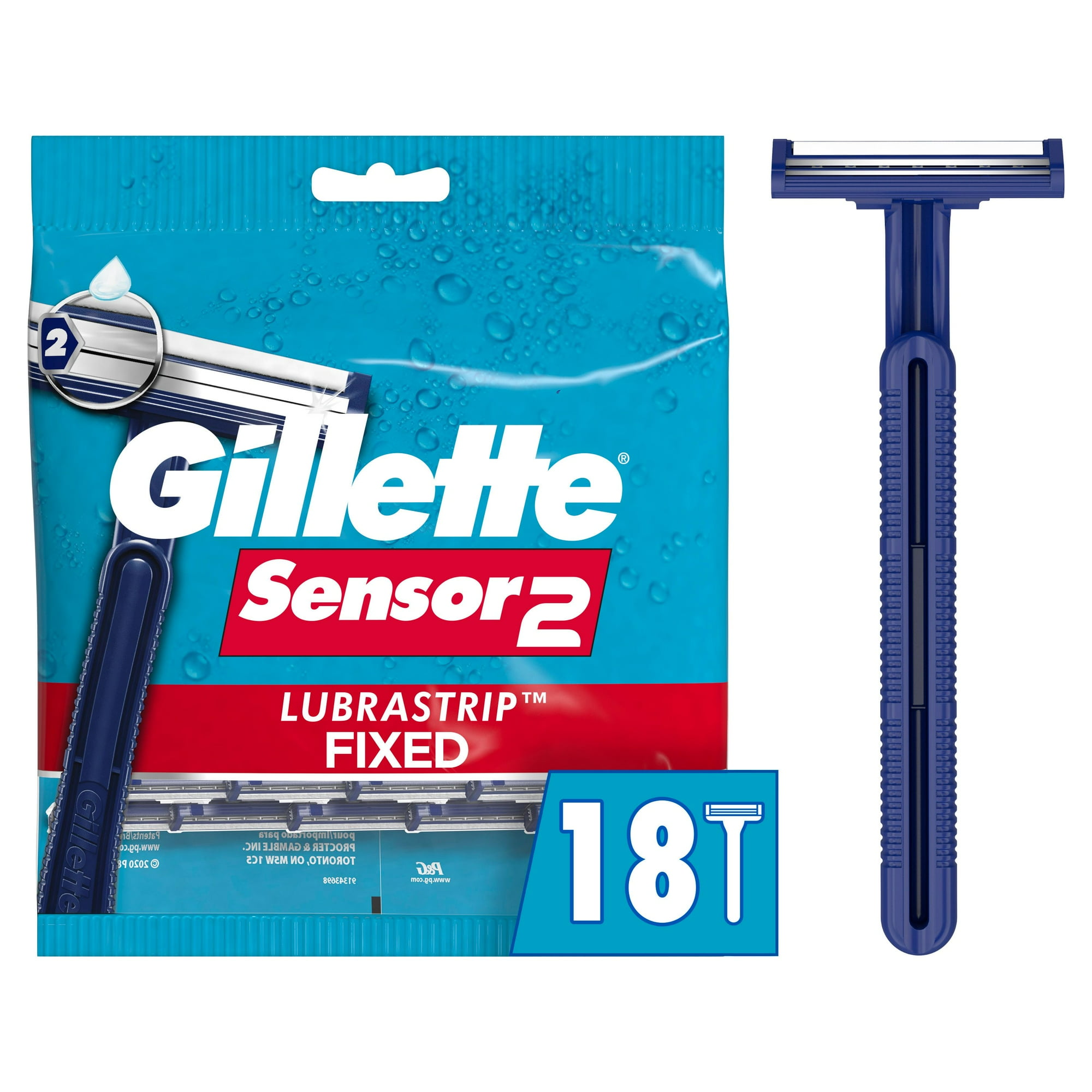 Click here for Gillette Sensor2 Fixed Head Mens Disposable Razors prices