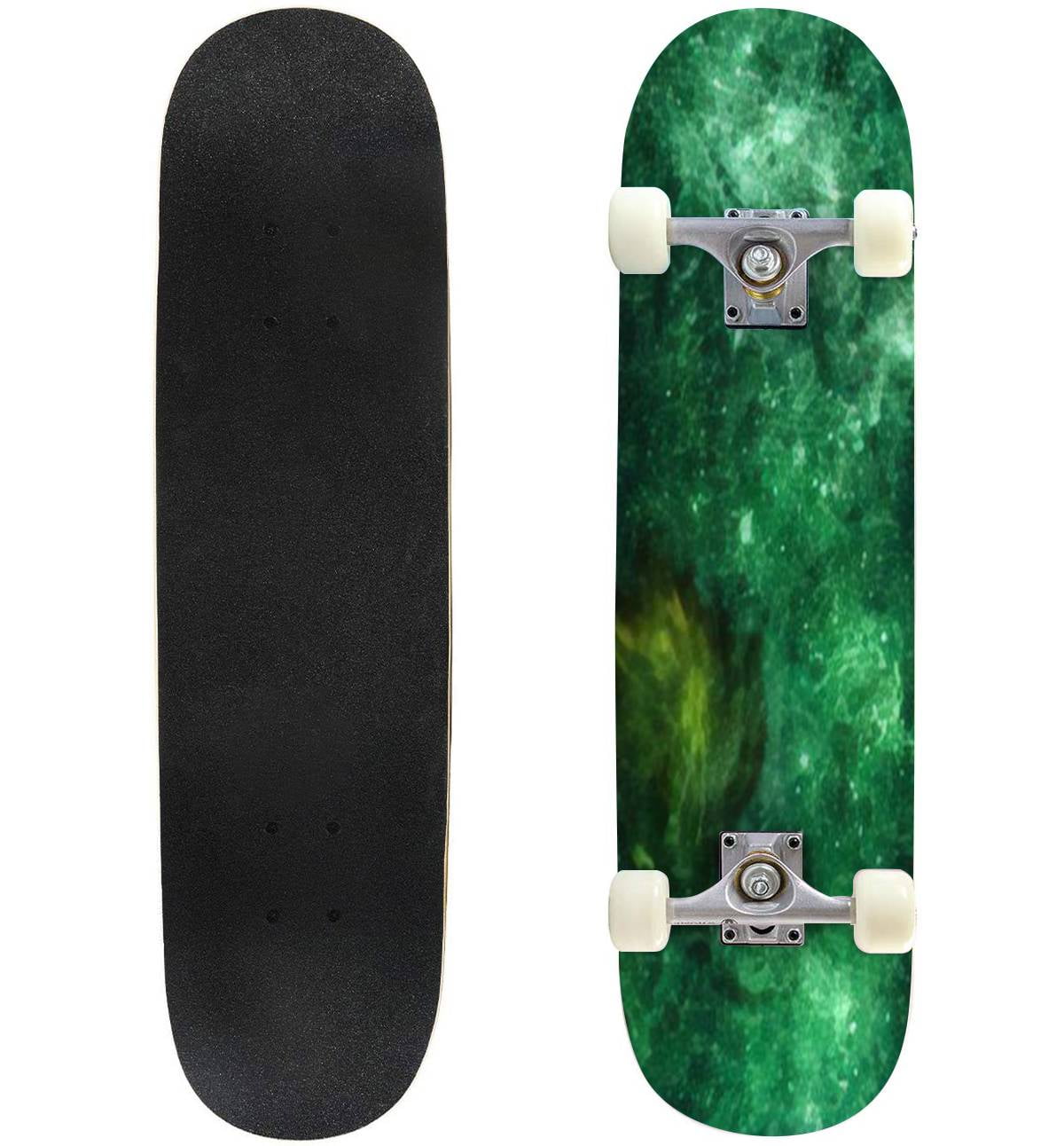 Star field in space and a nebulae Outdoor Skateboard Longboards 31"x8 ...