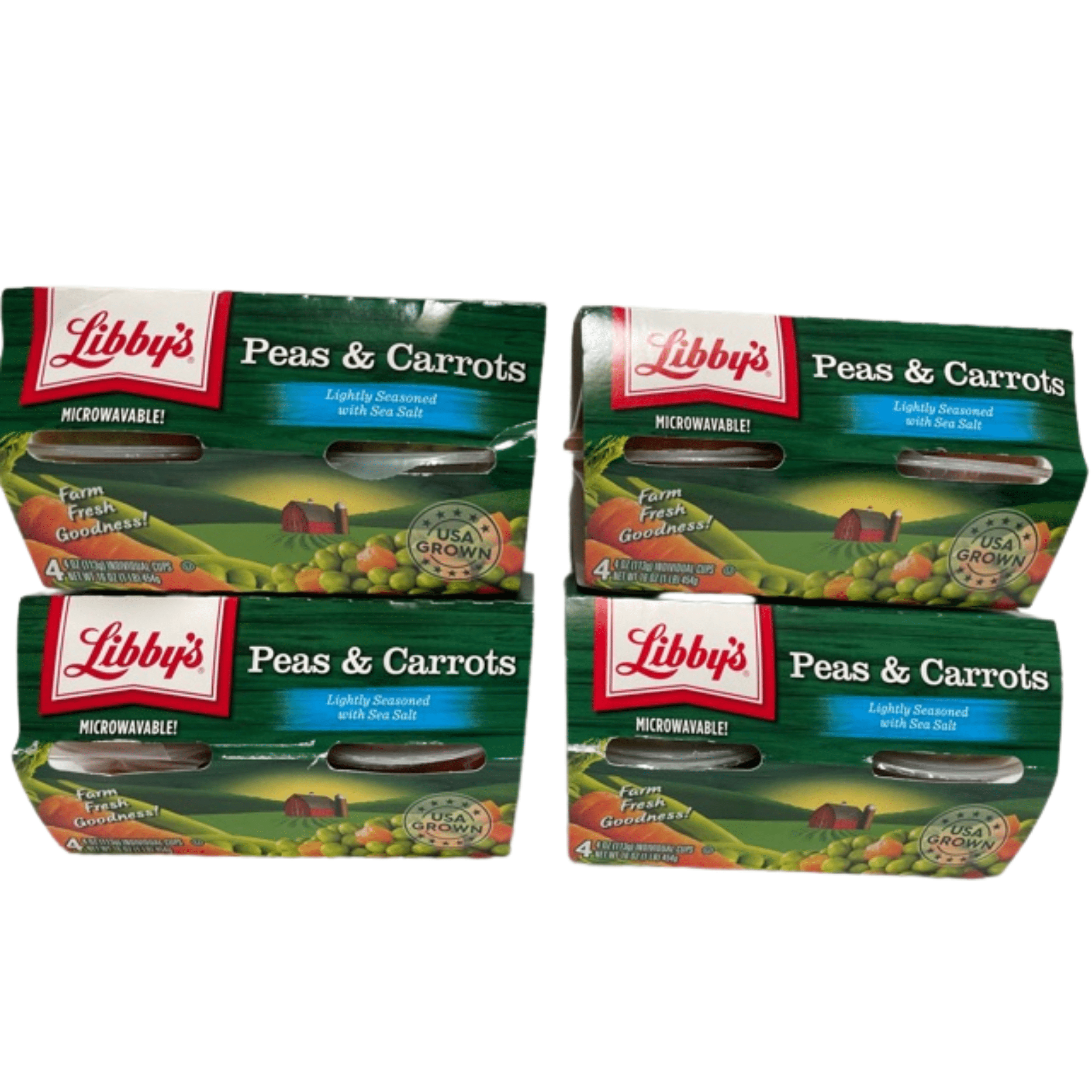 Libby's Peas and Carrots individual servings for 1 - pack of 4/4oz cups ...