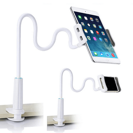Tablet Stand Holder, Mount Holder Clip with Grip Flexible Long Arm ...