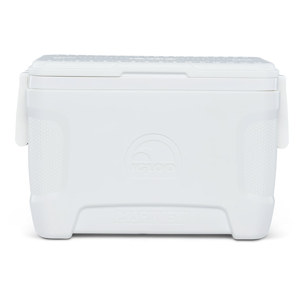 Igloo 25 qt. Marine Contour Chest Cooler, White - Walmart.com - Walmart.com