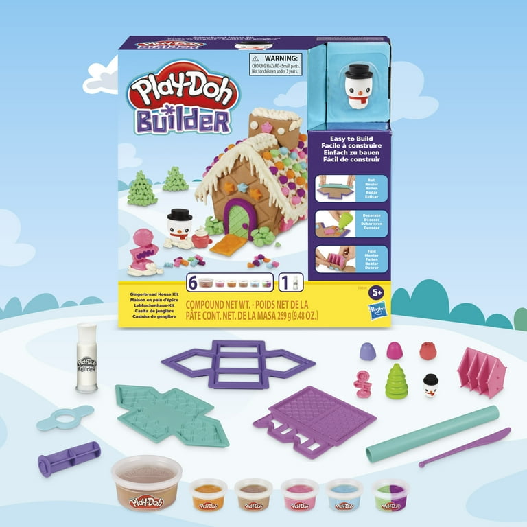 Dough Mats Amazon Play Doh Builder Gingerbread House Play-Doh ...
