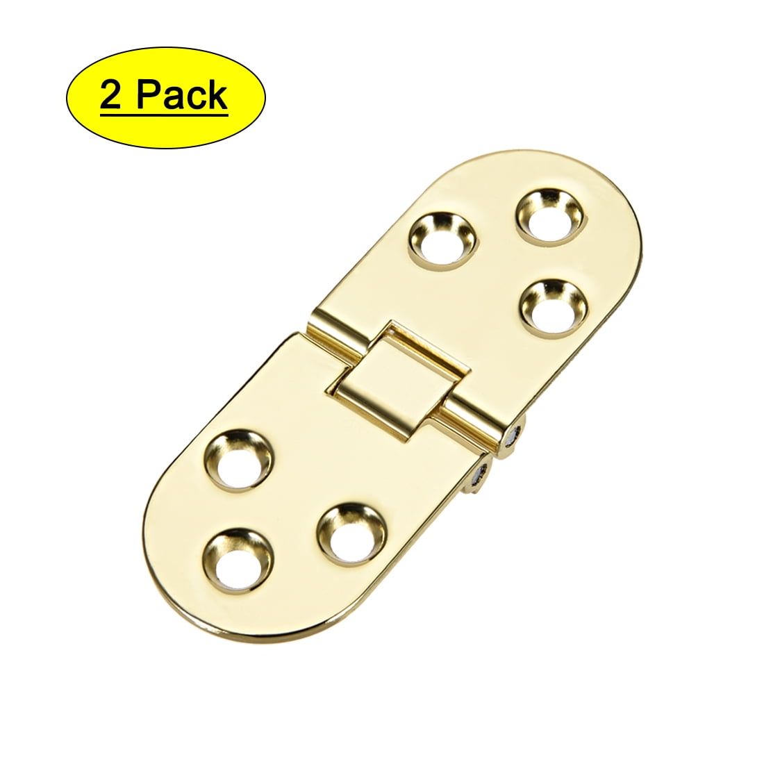 Uxcell 2pcs Sewing Machine Table Folding Flip Hinge, Zinc alloy Chrome ...