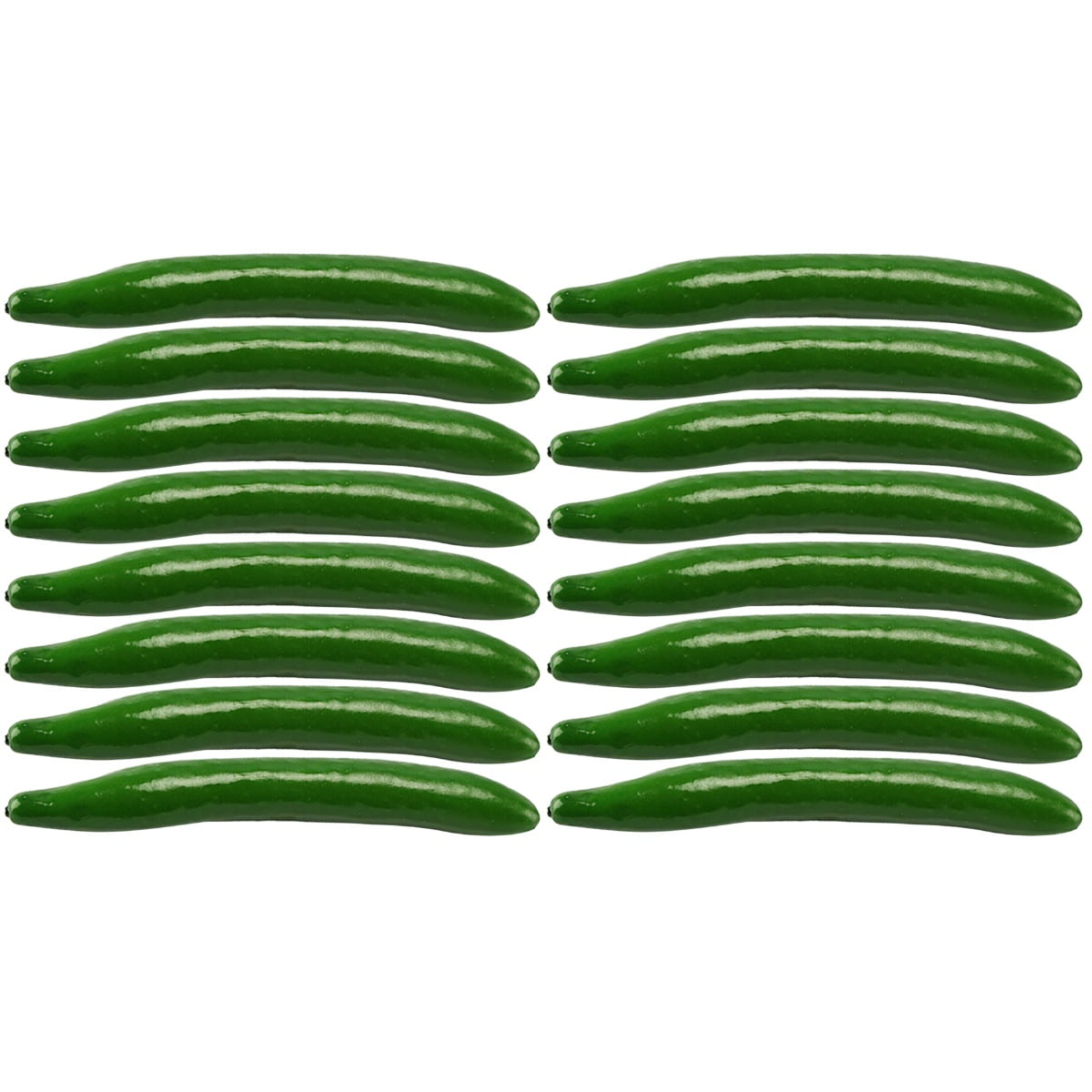 BESTONZON 16 Pcs Fake Vegetable Decorations Artificial Cucumber ...