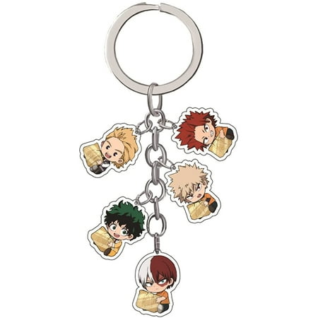 Tatum88 MHA Keychain, Anime Keychains MHA Acrylic Cute Keychains Double ...