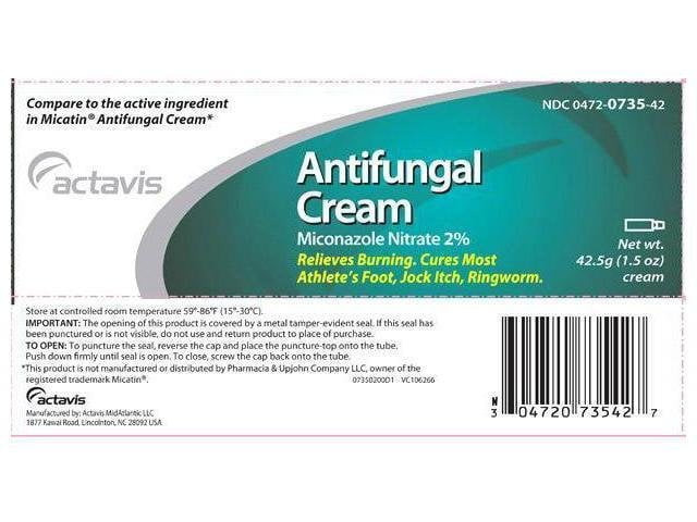 Actavis Label