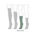 Muk Luks Women's Microfiber Mid-Calf Tall Boot Sock, 1-Pack, Size 6-11 ...