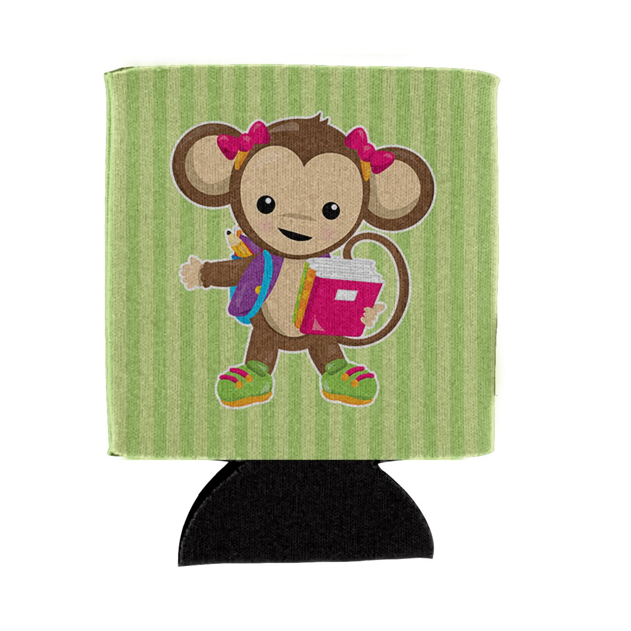 Carolines Treasures BB7016CC Monkey Going to School Can or Bottle ...