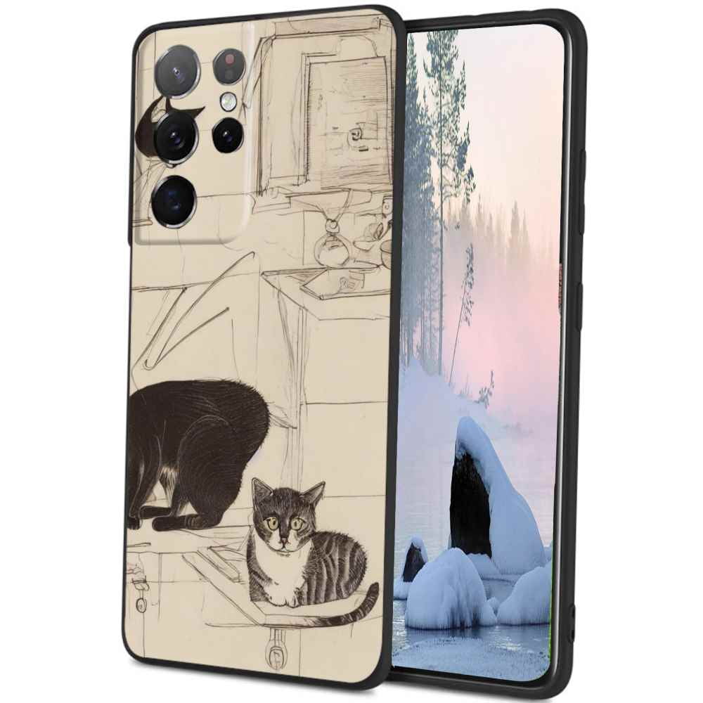 Cat-83 Phone Case, Degined for Samsung Galaxy S23 Ultra Case Men Women ...