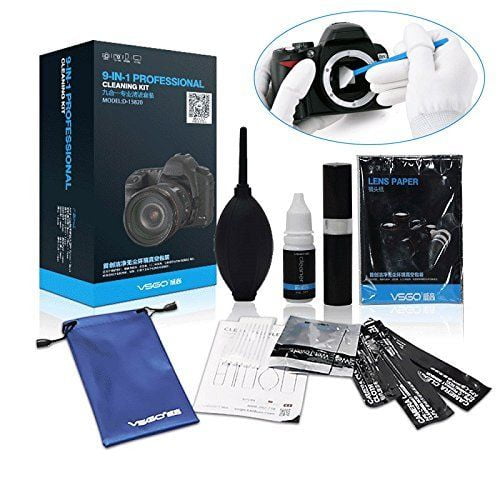 9 in 1 Lens Cleaning Kit VSGO For Canon DSLR Camera Professional ...
