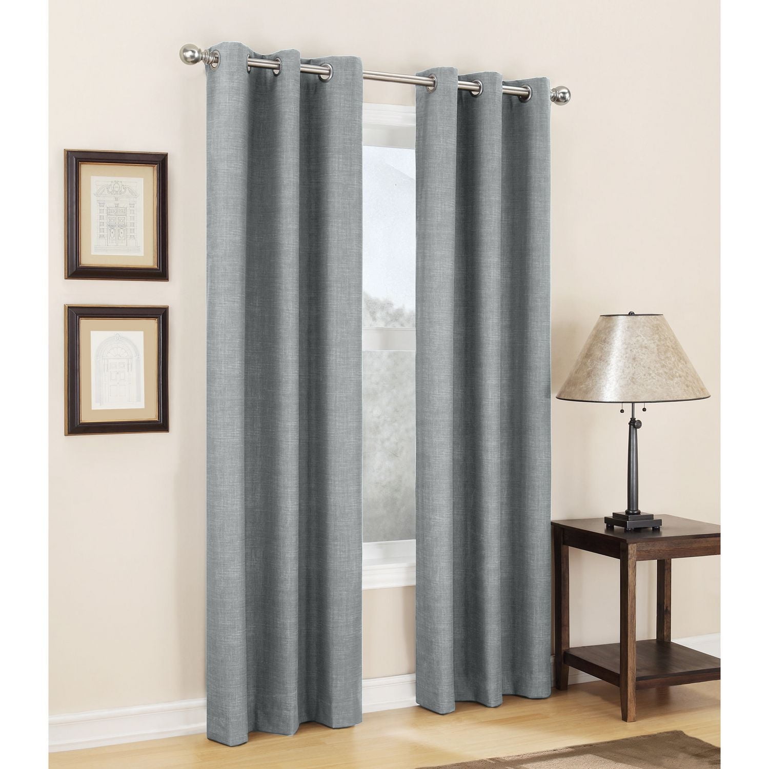 Click here for Sun Zero Carter Thermal Lined Grommet Curtain 40x6... prices