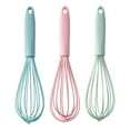 MINM 10-inch Silicone Whisk Multipurpose Whisk Stick Manual Egg Whisk ...