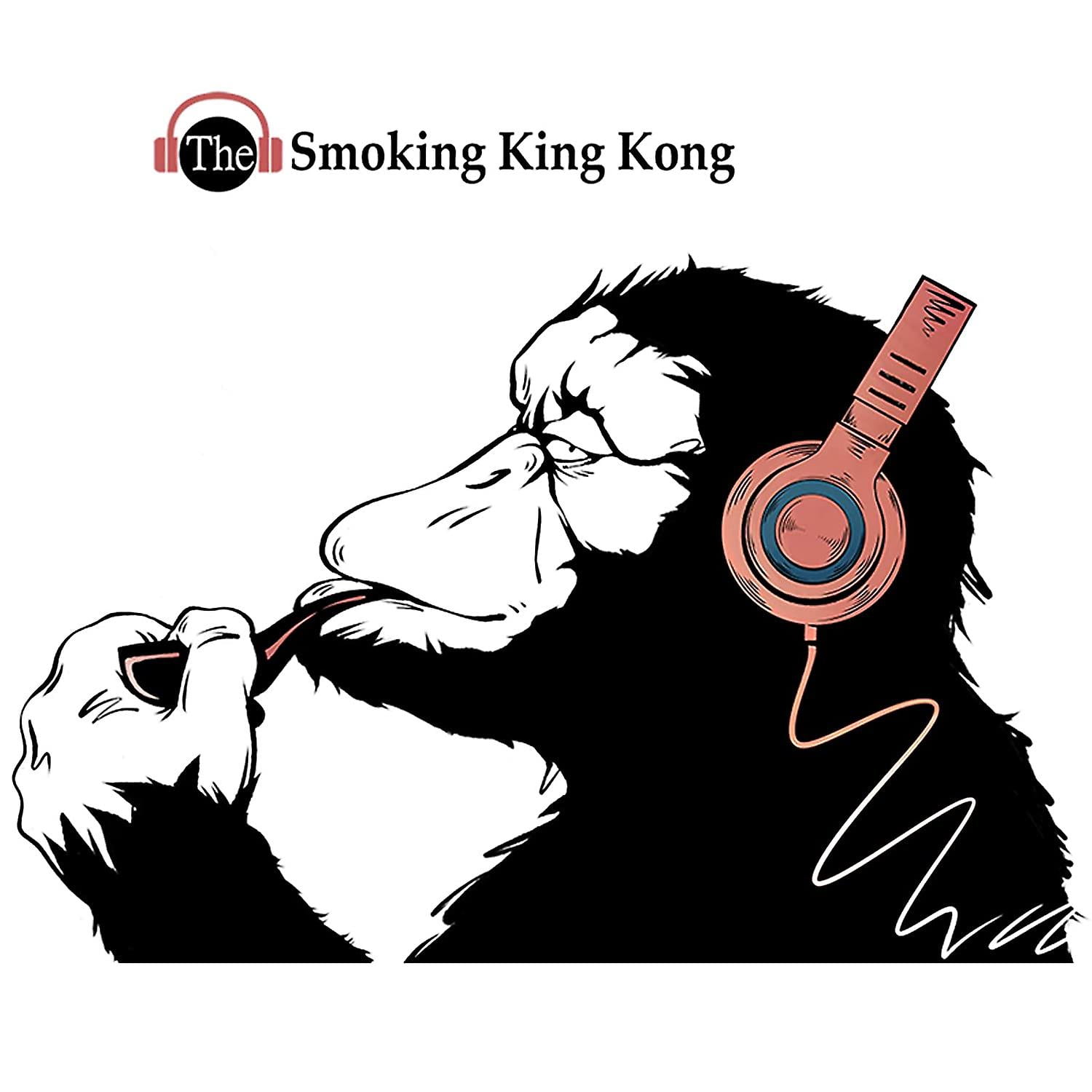 Music Gorilla Wall Art Pegatinas decorativas de pared de mono musical ...