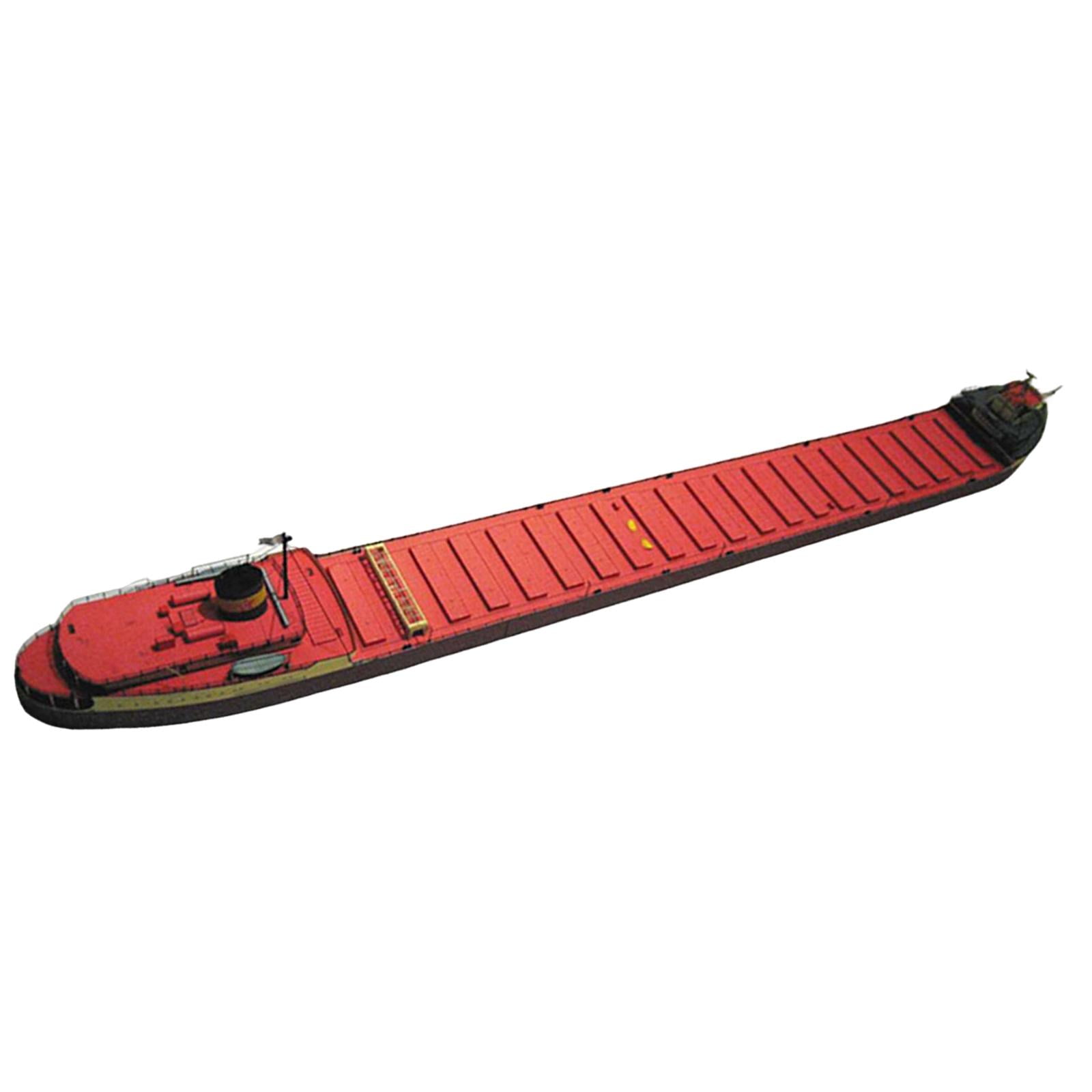 1:400 DIY Ore Cargo Ship Paper Model Home Office Decoration Made of ...