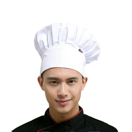 Hotel waiter chef hat kitchen supplies cake shop cloth hat men and ...