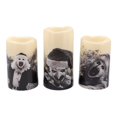 Terrifier 3-Piece LED Flameless Candle Set With Remote Control ...