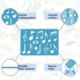 1 Set Acrylic Earring Handwork Template Card Leather Cutting Stencils ...