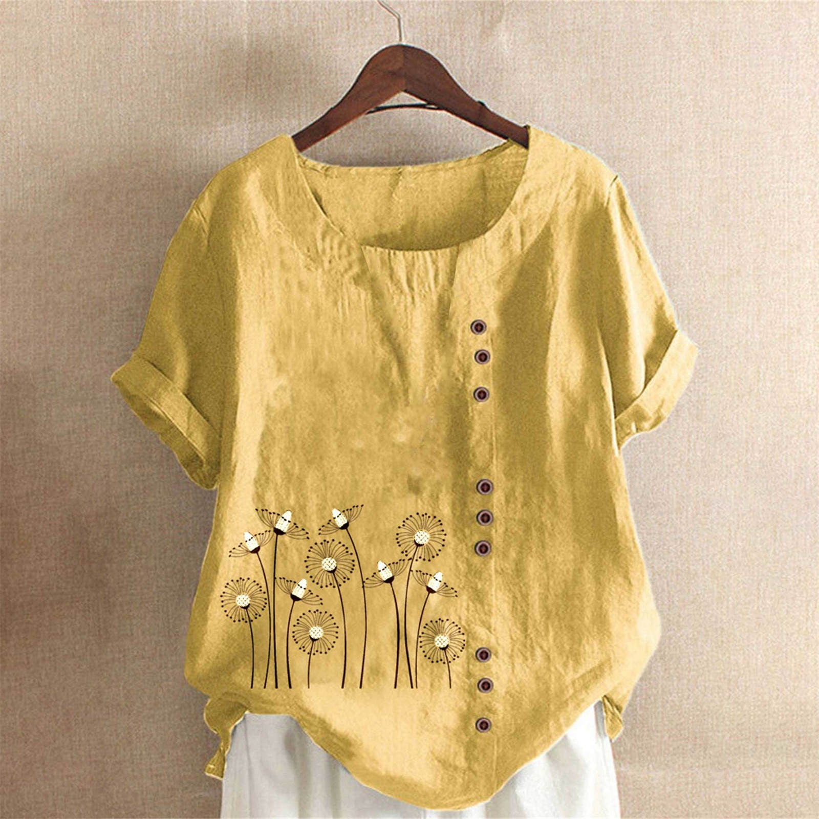 Click here for Lovzfmll Womens Summer Tops Ladies Fashion Solid C... prices
