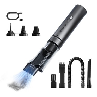 Portable Handheld Wireless Car Vacuum Cleaner | 120W Powerful Suction ...