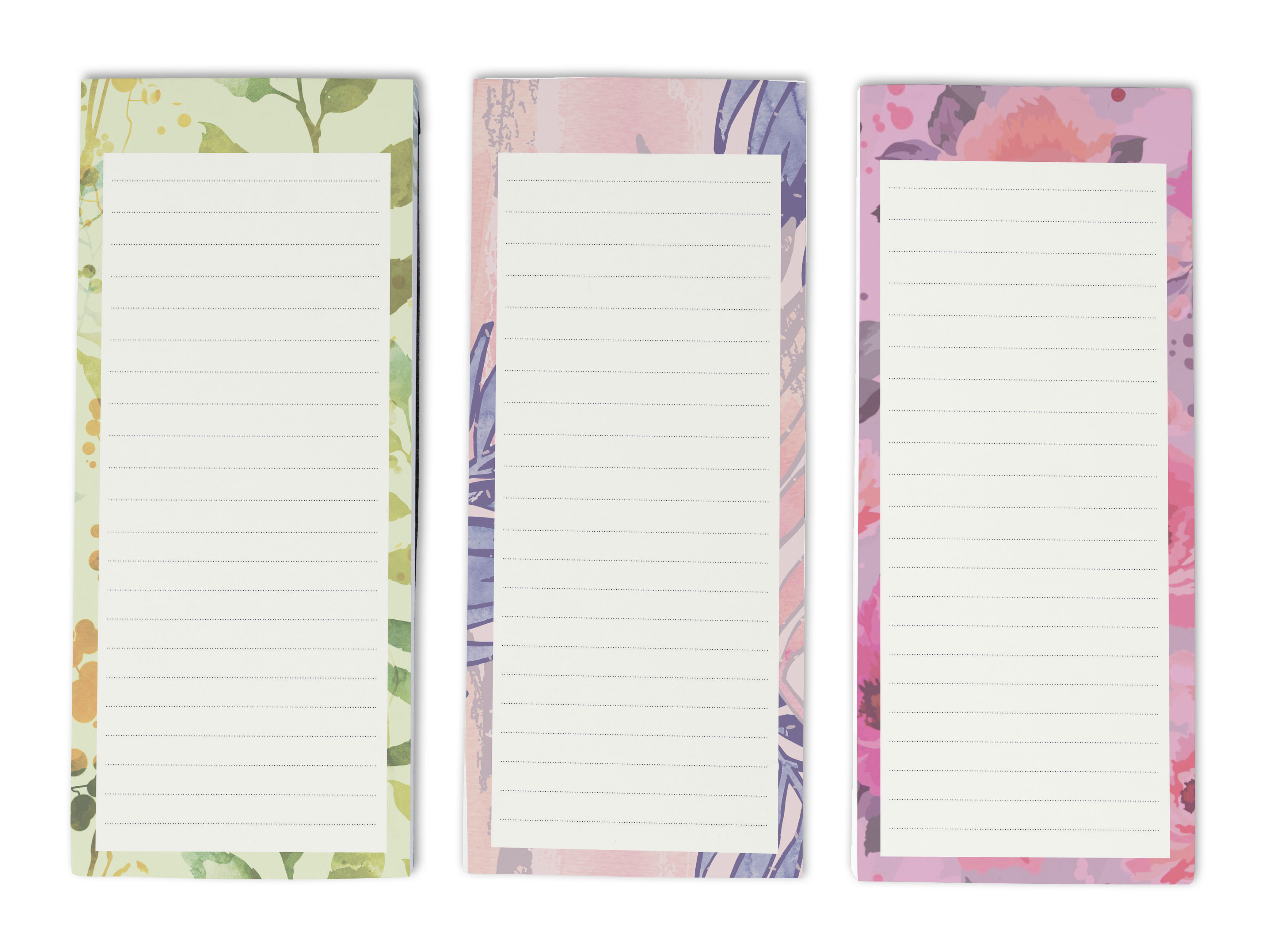 Inkdotpot Pack of 3 Magnetic Fridge To-Do List Notepads- Magnetic Memo ...