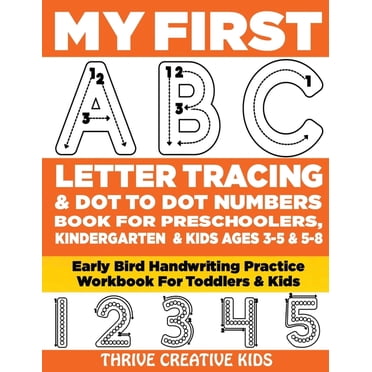Toddler Coloring Book Ages 1-3: Fun, first alphabet abc preschool ...