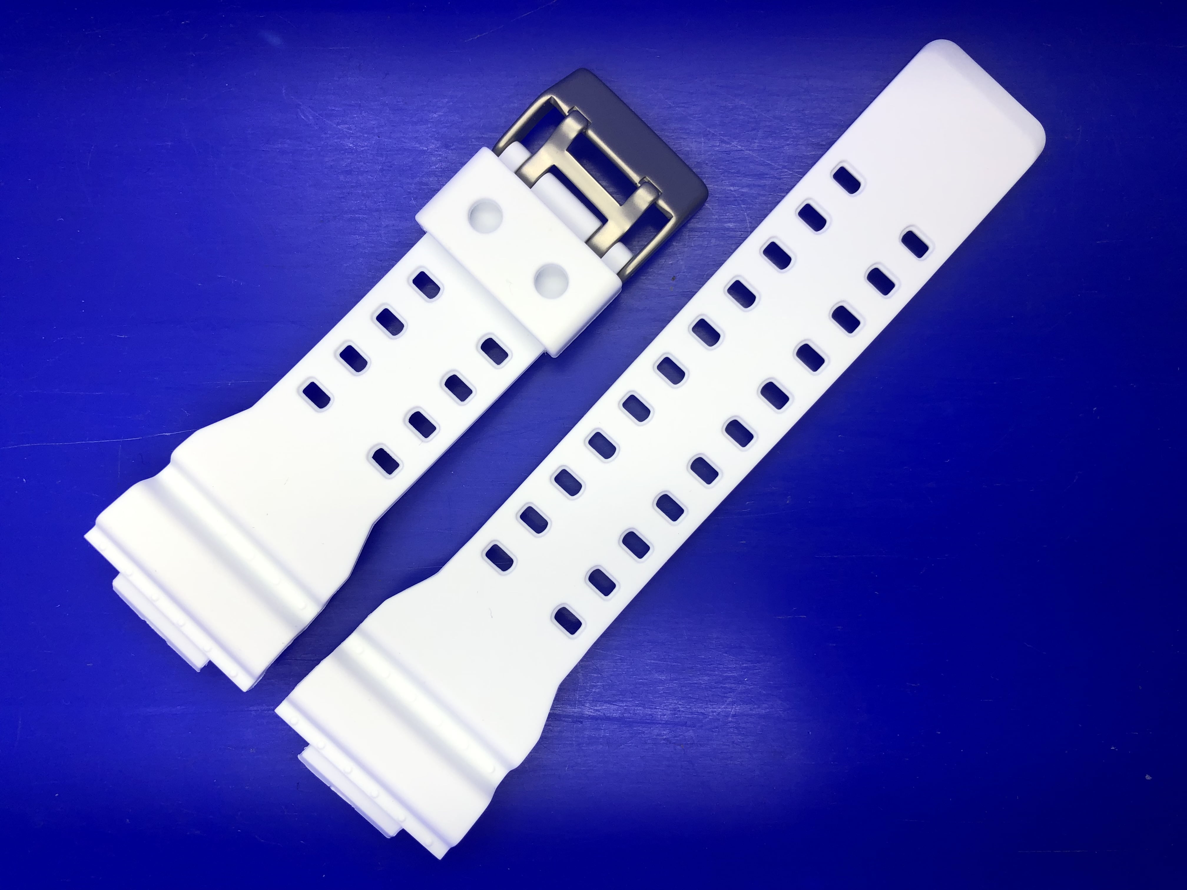 Casio Style Replacement 16mm White Silicone Watch Band - Walmart.com