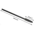 50PCS Disposable Eyelash Spoolie Mascara Wands for Makeup Eyelash ...